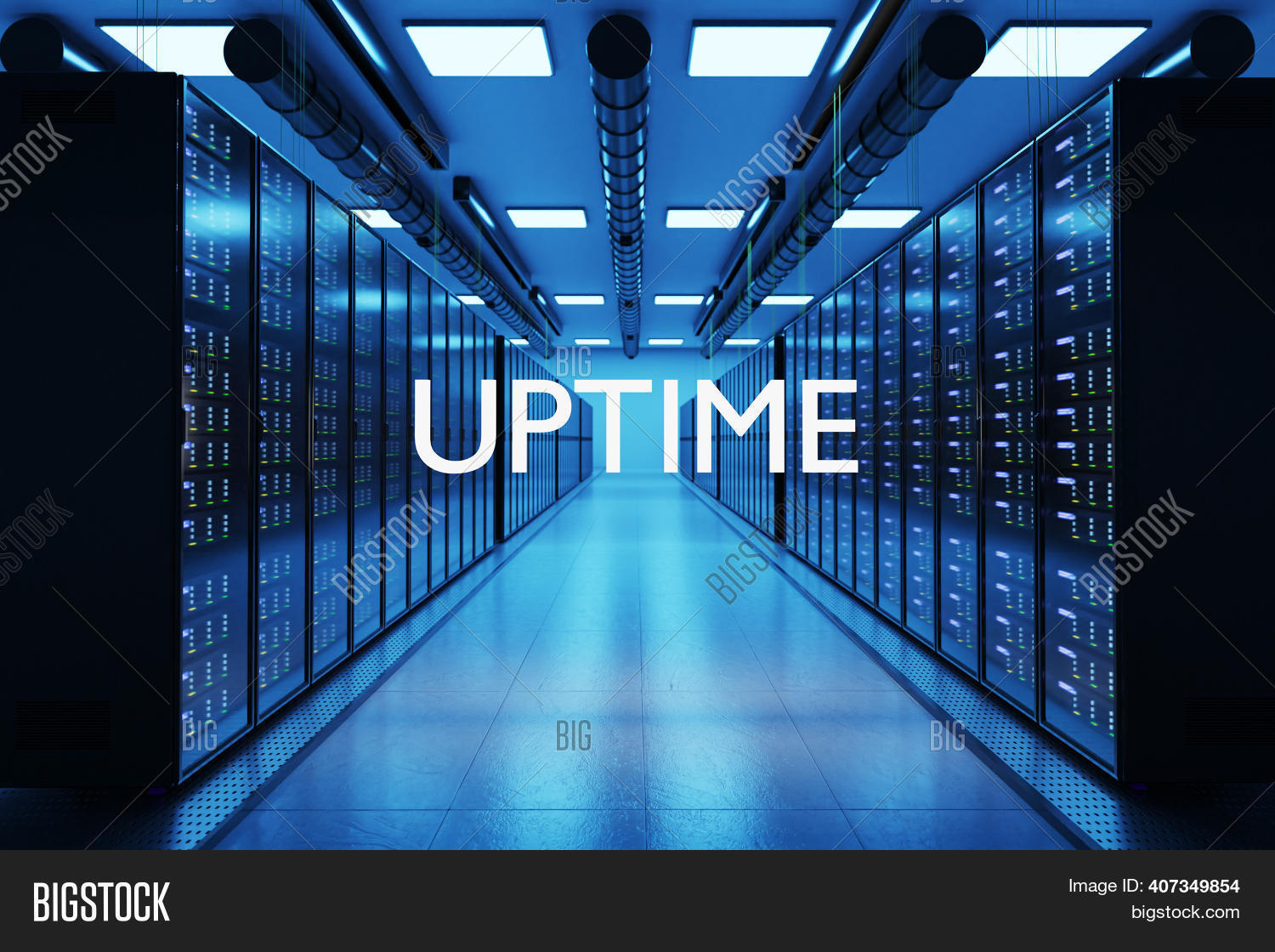 Uptime Logo Large Image & Photo (Free Trial) | Bigstock