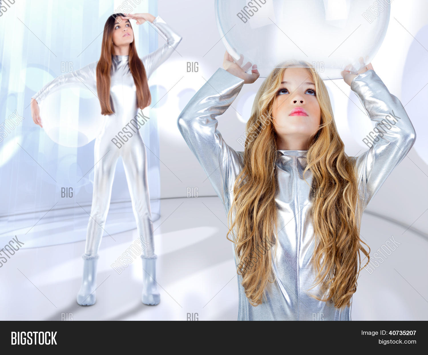 Futuristic Children Image & Photo (Free Trial) | Bigstock