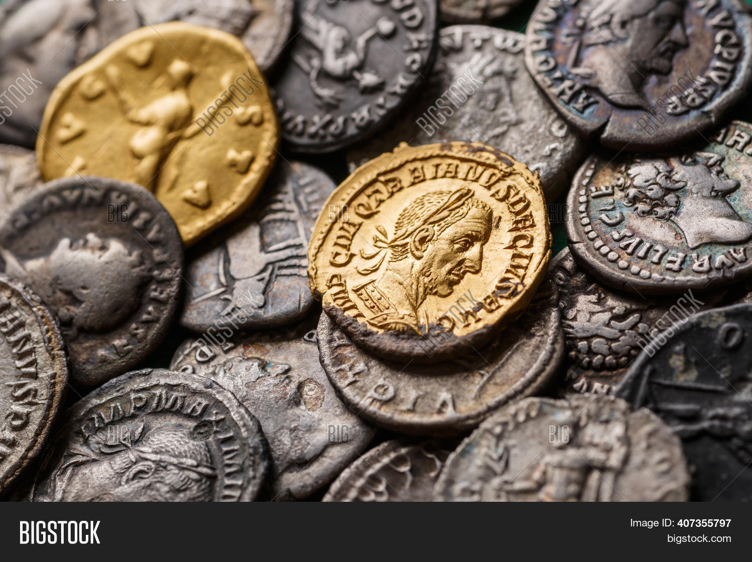 Treasure Roman Gold Image & Photo (Free Trial) | Bigstock