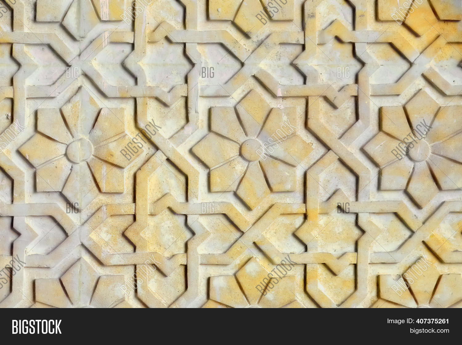 Texture Arabic Flower Image & Photo (Free Trial) | Bigstock