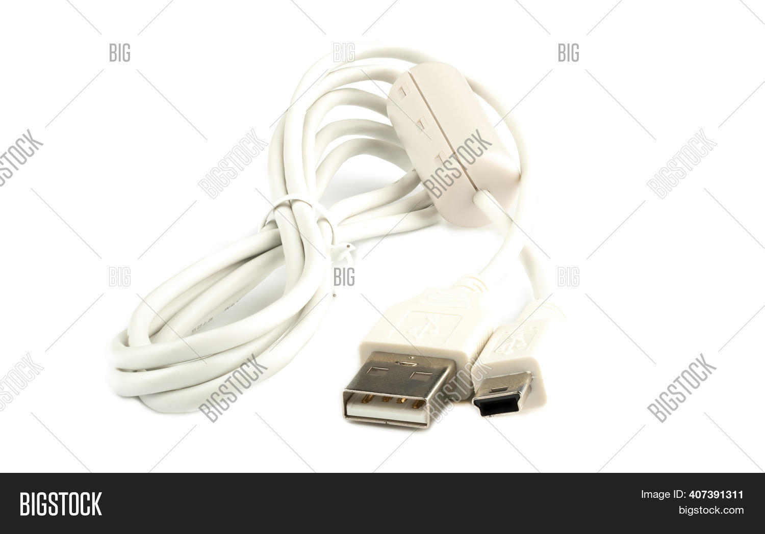 White Data Cable Image & Photo (Free Trial) | Bigstock