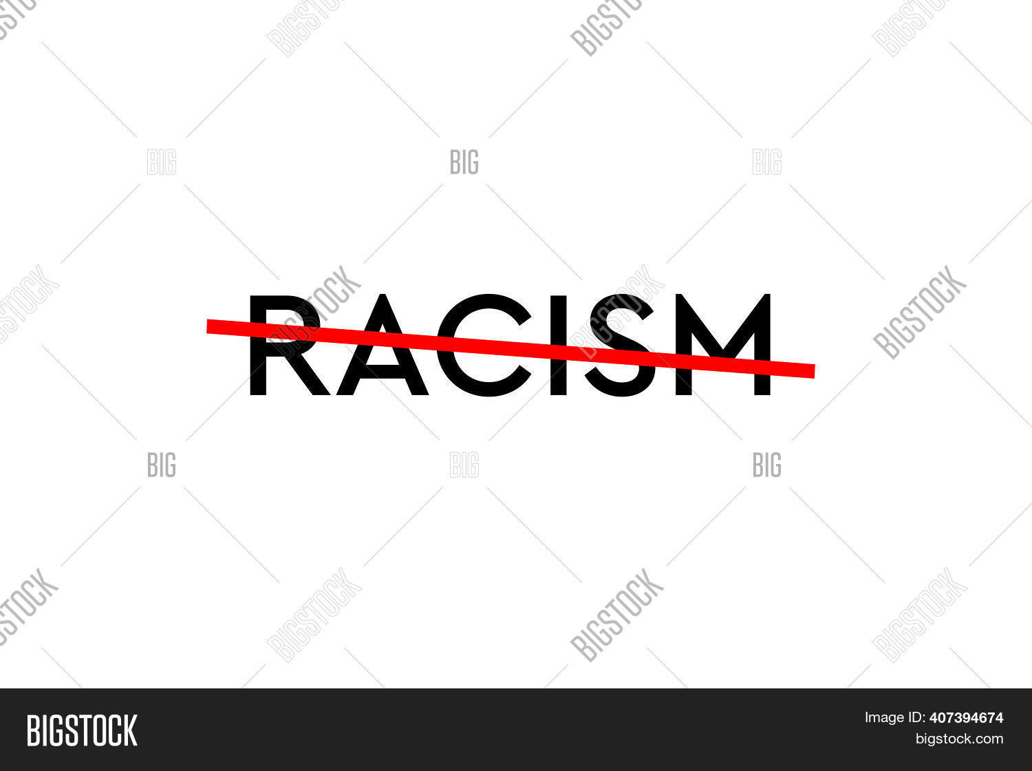 No More Racism. Image & Photo (Free Trial) | Bigstock