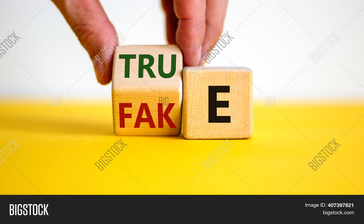 Fake True Symbol. Image & Photo (Free Trial) | Bigstock