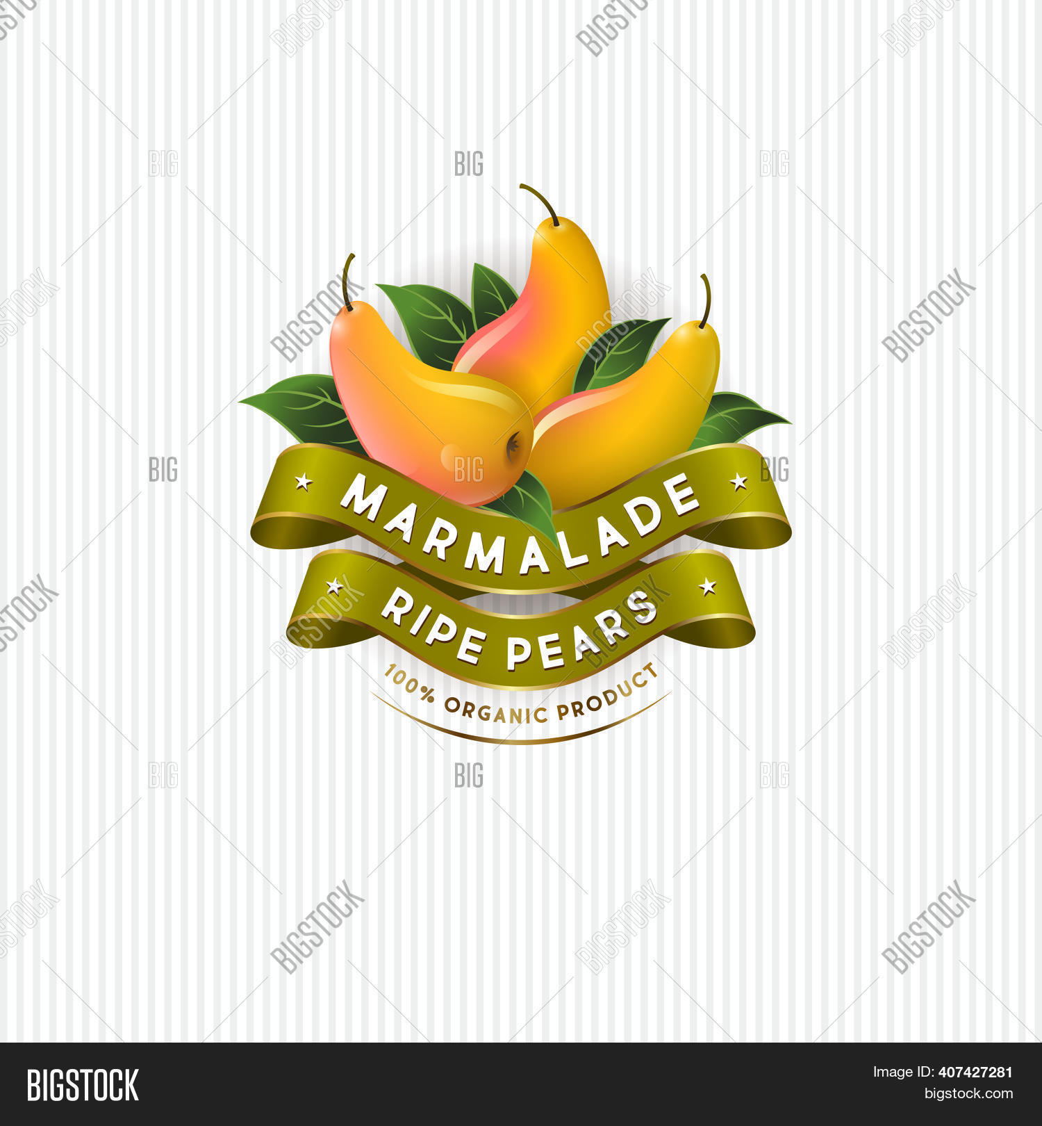 Package Design Pear Vector & Photo (Free Trial) | Bigstock