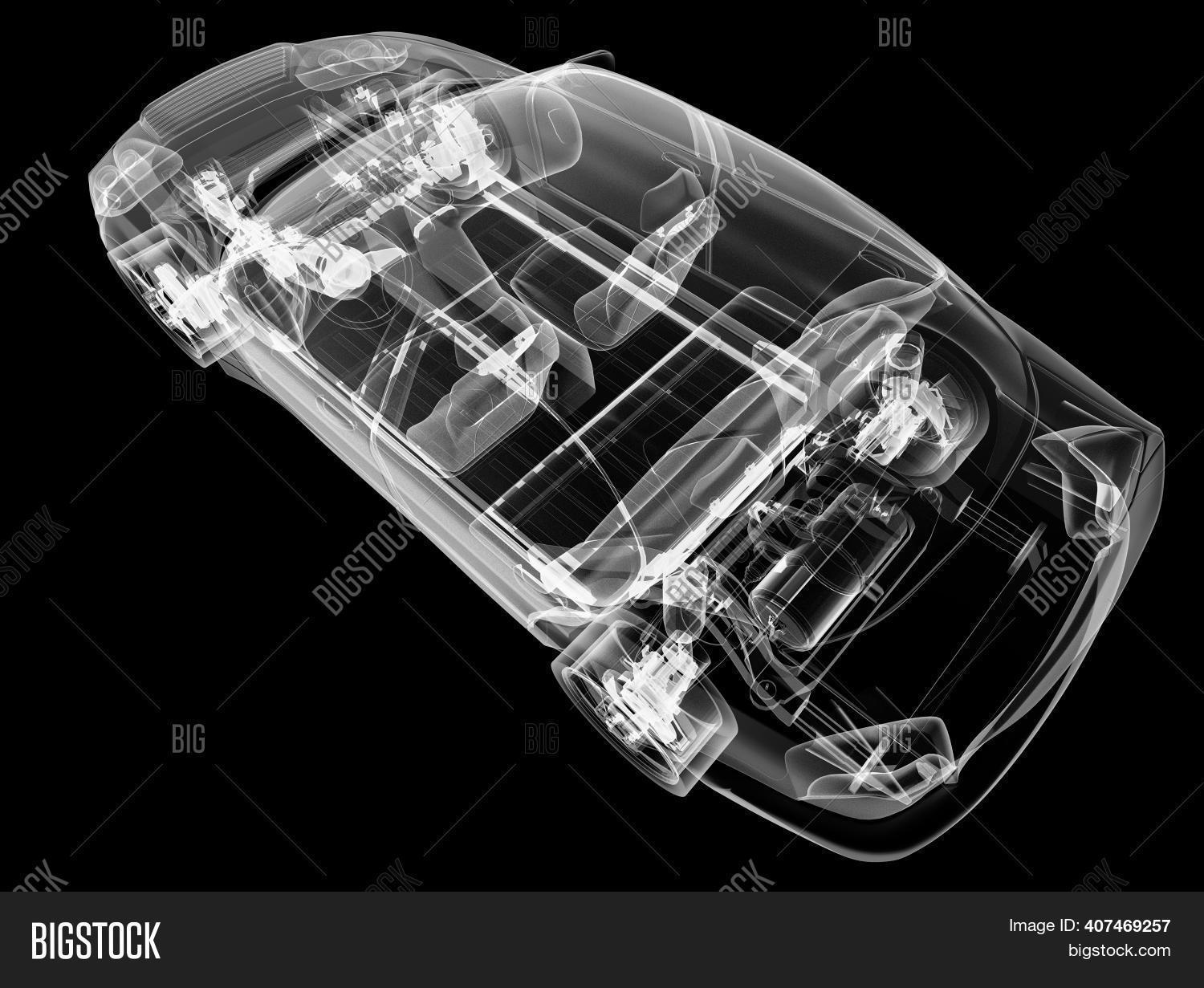 X-ray Electric Car Image & Photo (Free Trial) | Bigstock