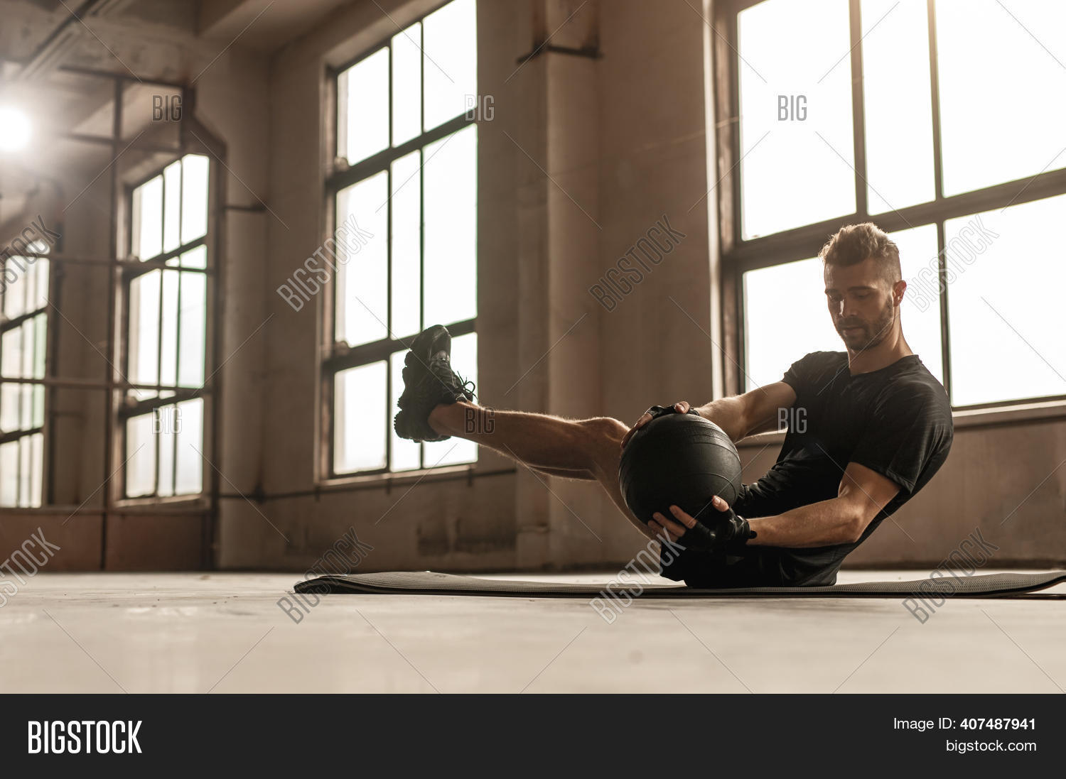 Side View Muscular Image & Photo (Free Trial) | Bigstock
