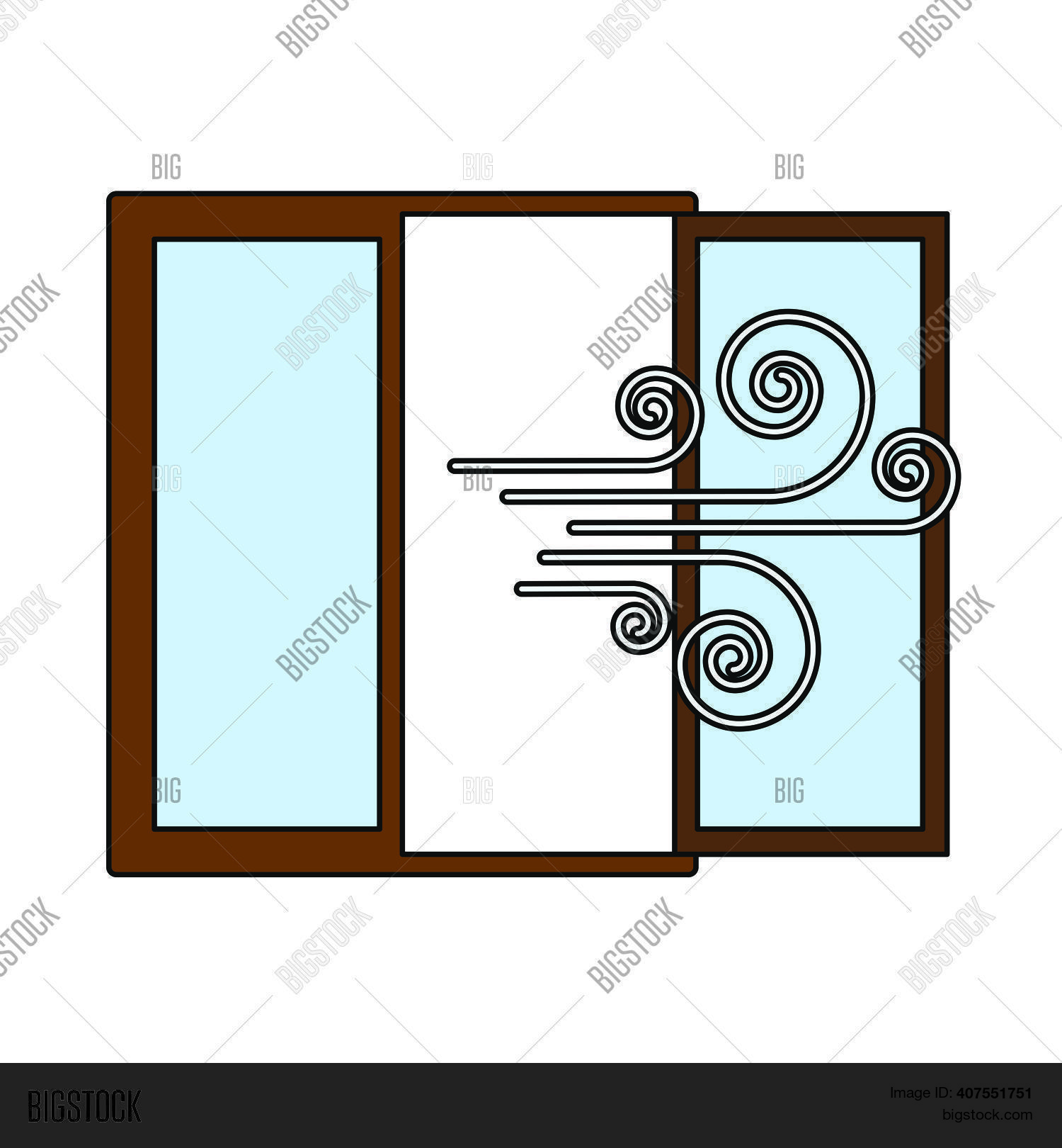 Room Ventilation Icon Vector & Photo (Free Trial) | Bigstock