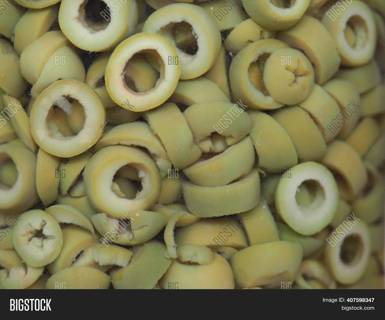 Sliced Green Olives Image & Photo (Free Trial) | Bigstock