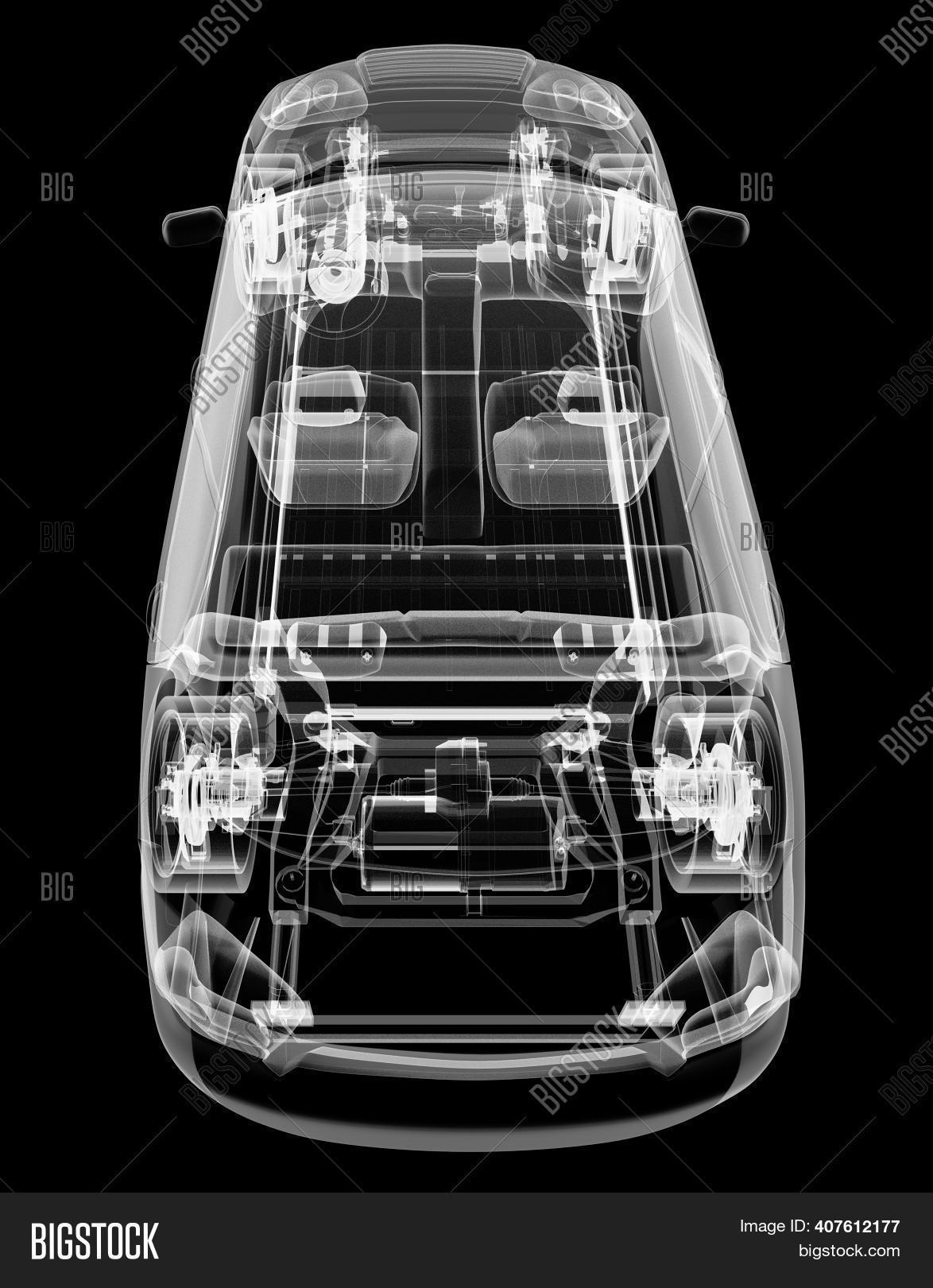 X-ray Electric Car Image & Photo (Free Trial) | Bigstock