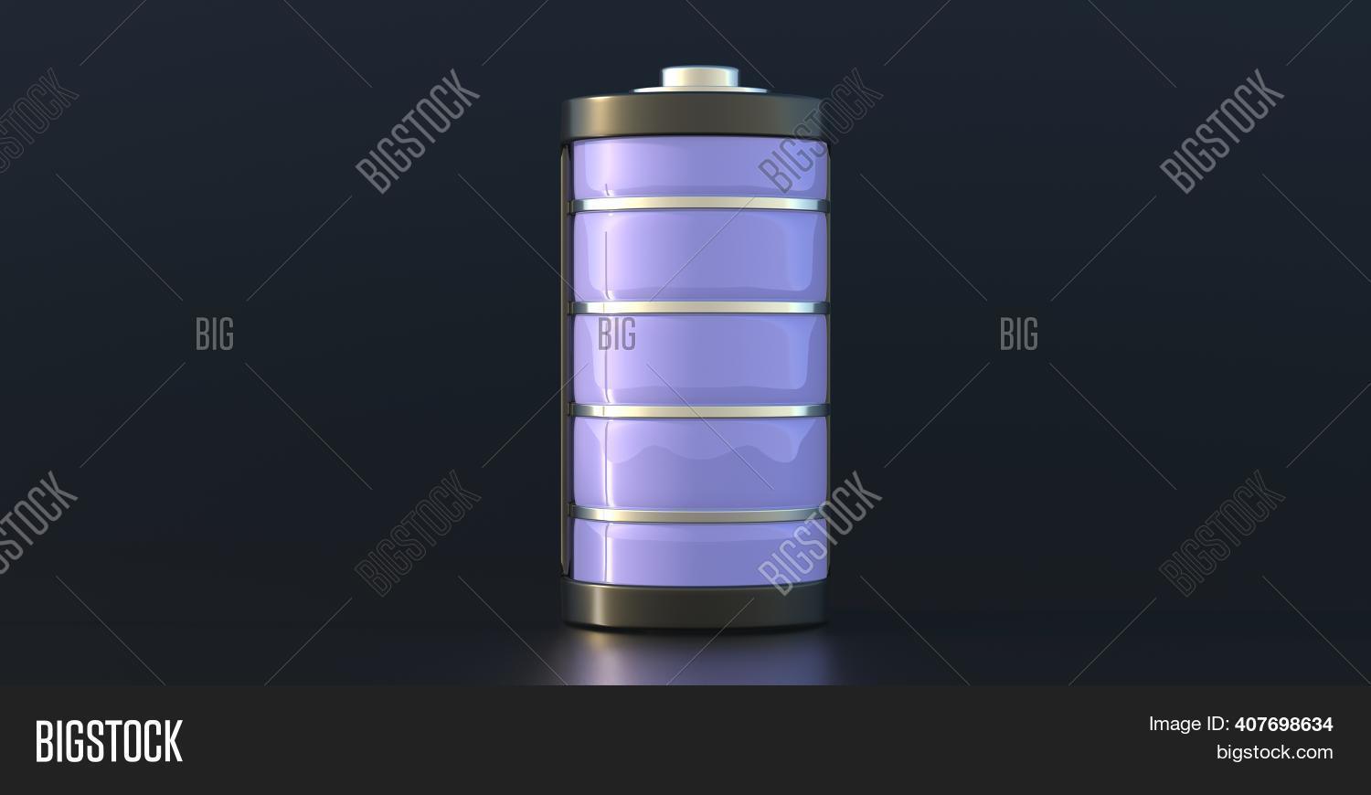 Battery Charge Full Image & Photo (Free Trial) | Bigstock