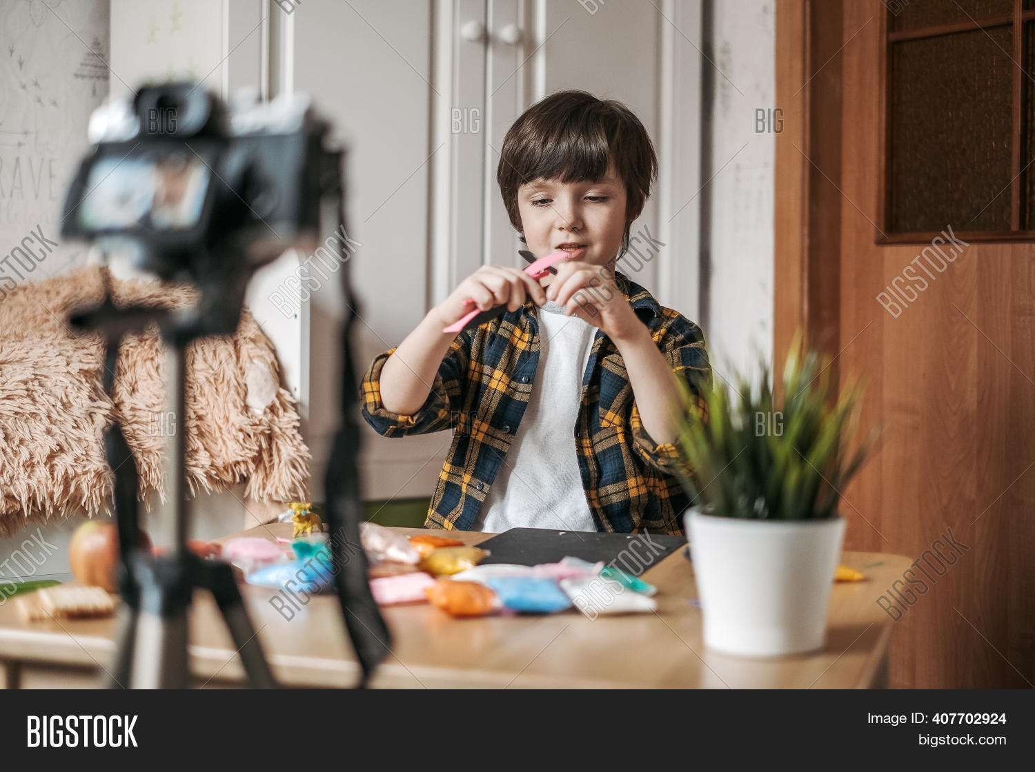 Boy Vlogger. Boy Image & Photo (Free Trial) | Bigstock