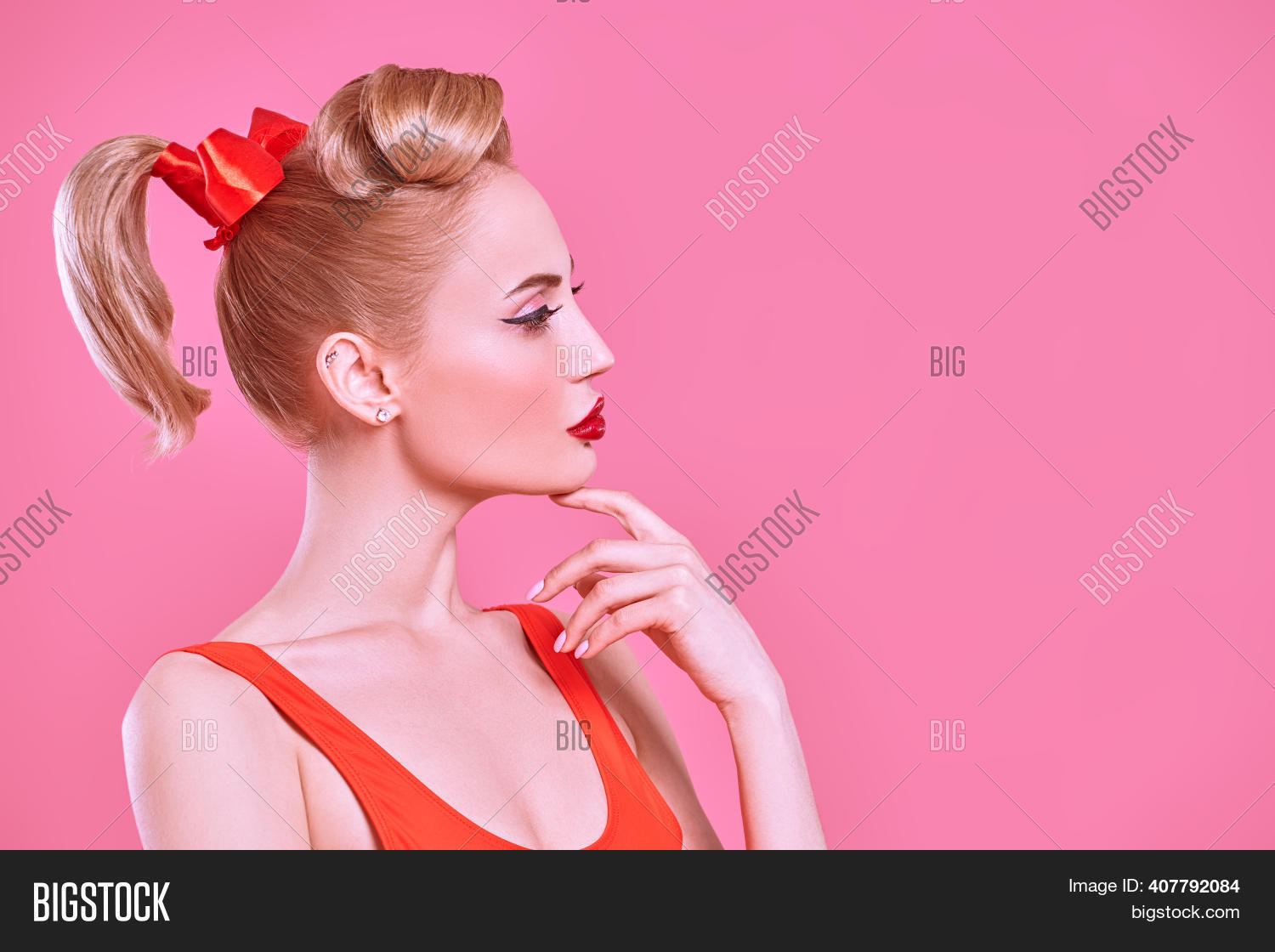 Pin- Beauty Concept. Image & Photo (Free Trial) | Bigstock