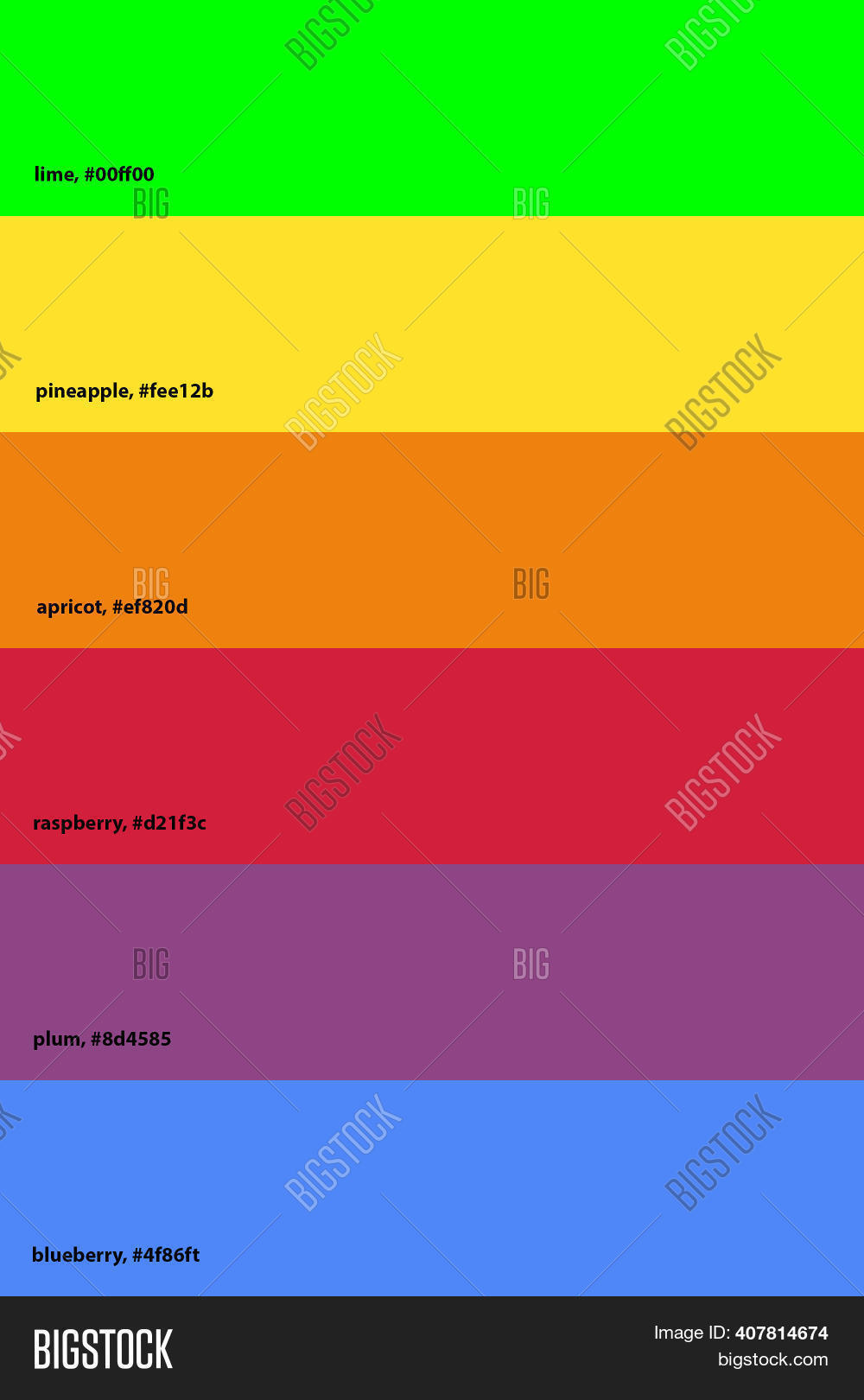 Six Main Colors ( Image & Photo (Free Trial) | Bigstock