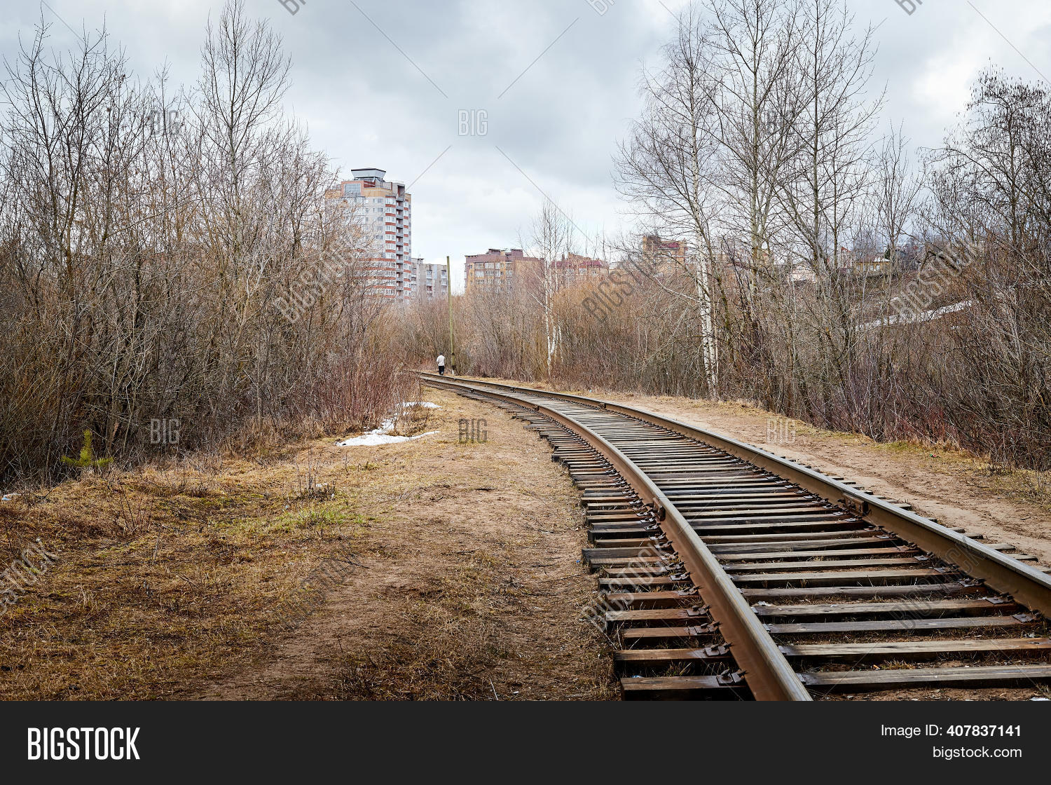 Railway Running City Image & Photo (Free Trial) | Bigstock