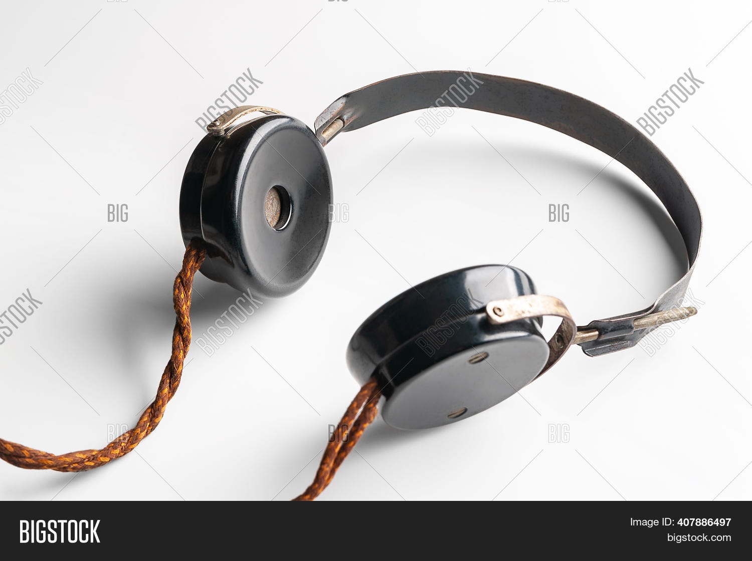Old Headphones. Image & Photo (Free Trial) | Bigstock