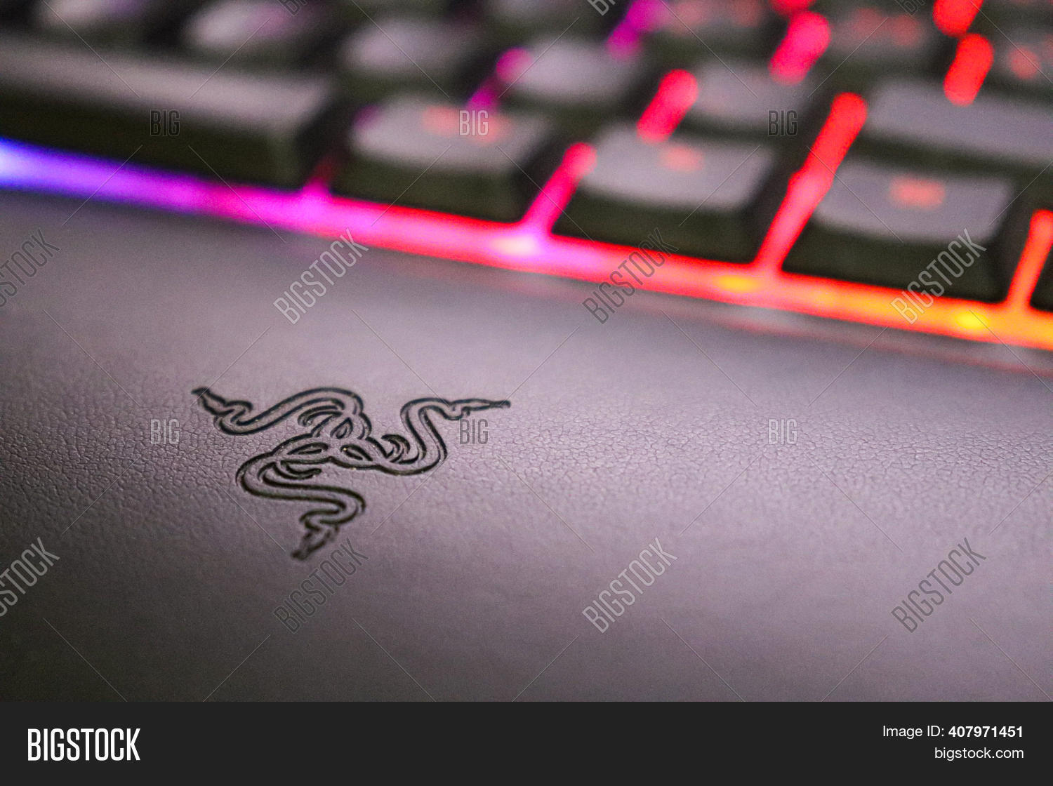 Razer Symbol Engraved Image & Photo (Free Trial) | Bigstock