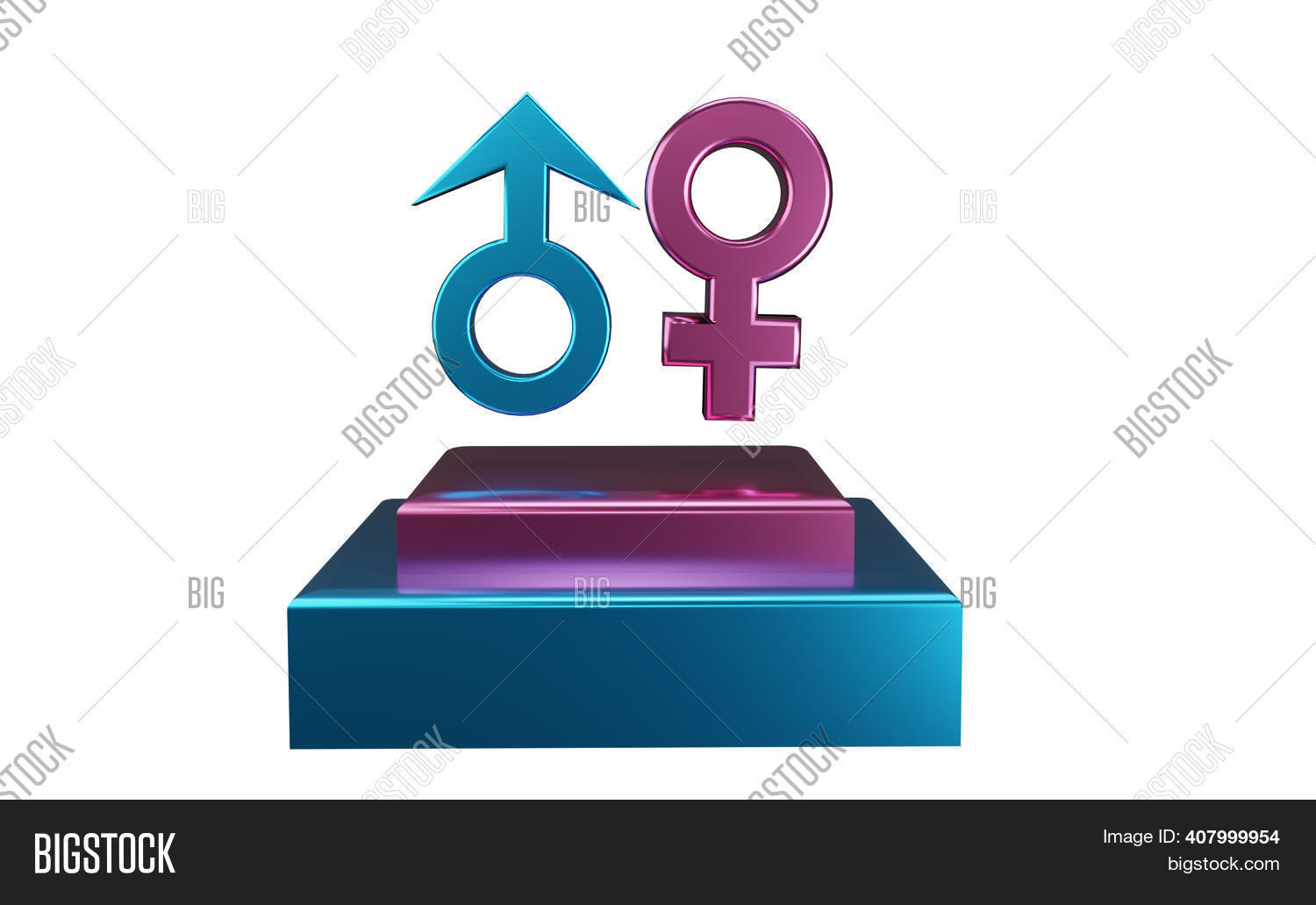 3d Gender Icon Man Image & Photo (Free Trial) | Bigstock