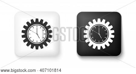 Black White Time Vector & Photo (Free Trial) | Bigstock