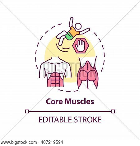 Core Muscles Concept Vector & Photo (Free Trial) | Bigstock