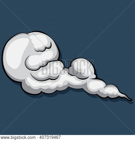 Cartoon Steam Vector Vector & Photo (Free Trial) | Bigstock