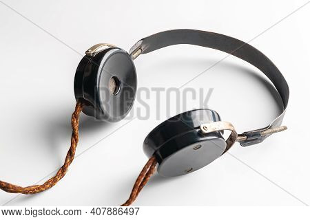 Old Headphones. Image & Photo (Free Trial) | Bigstock