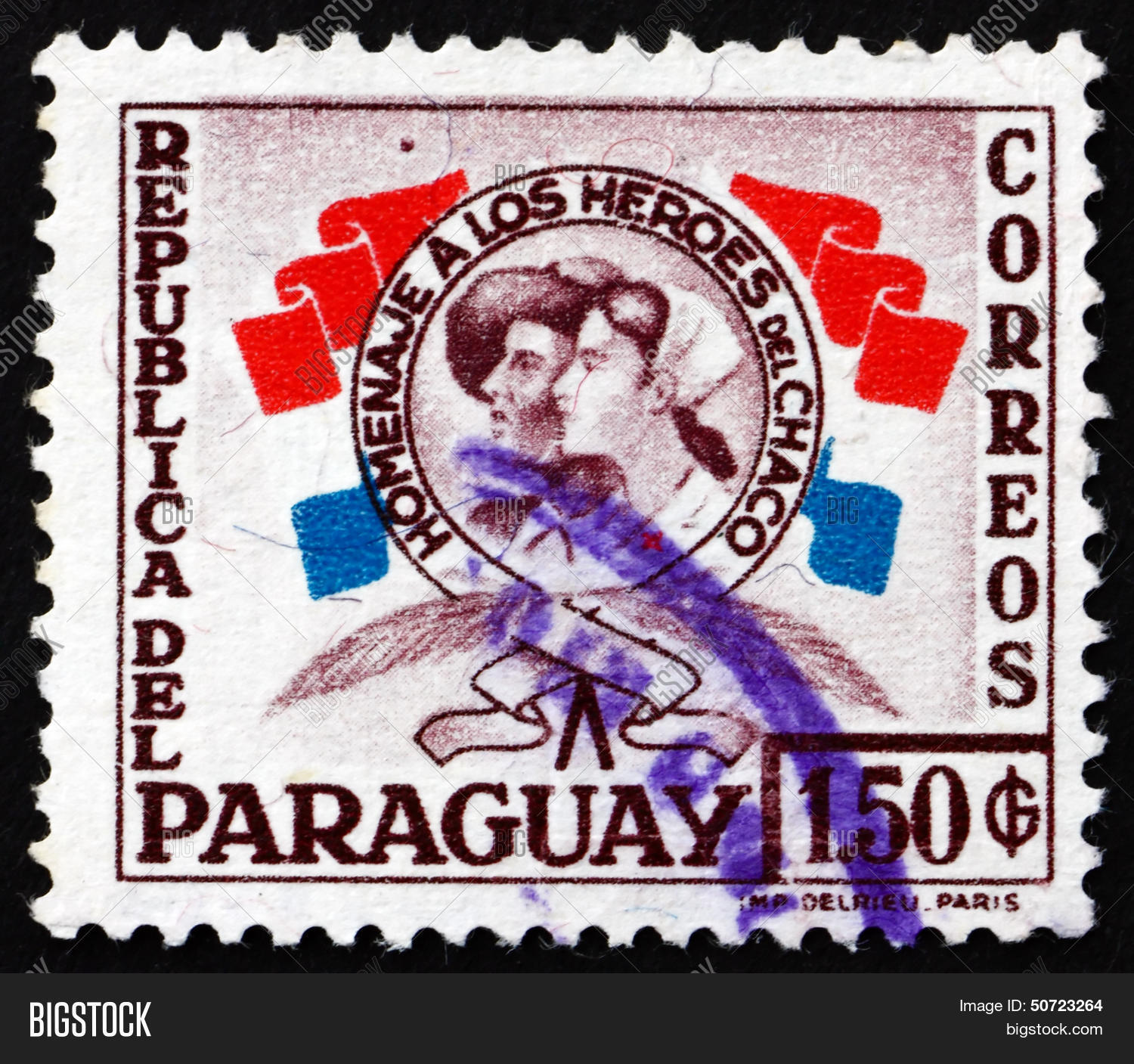 Postage Stamp Paraguay Image & Photo (Free Trial) | Bigstock