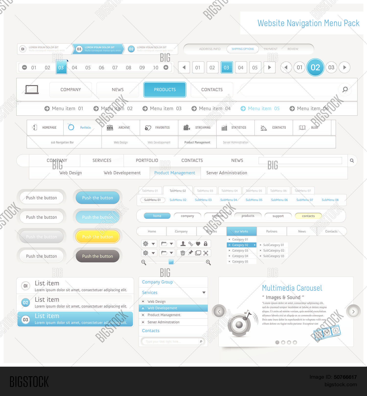 Collection Website Vector & Photo (Free Trial) | Bigstock