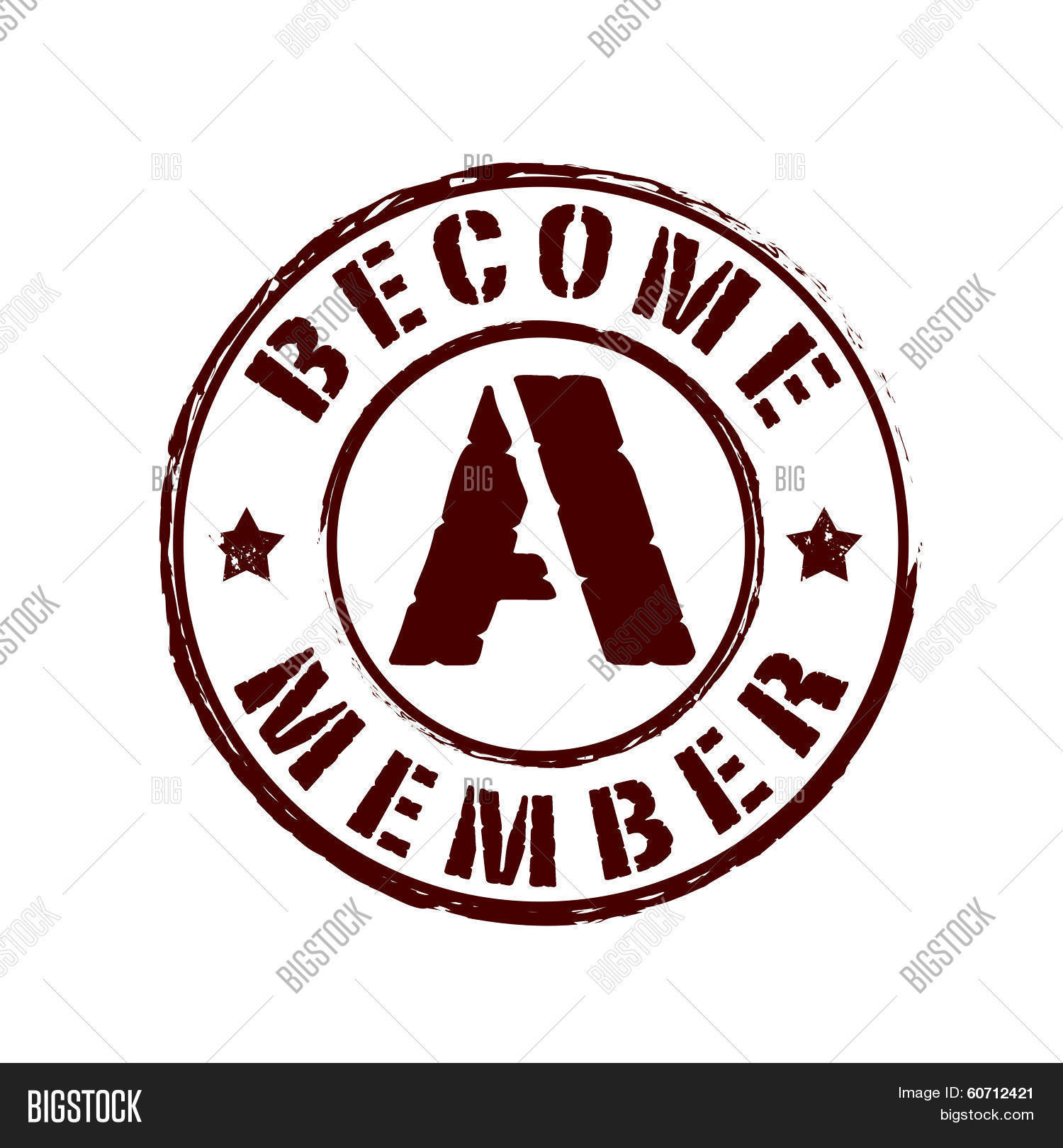 Become Member Stamp Vector & Photo (Free Trial) | Bigstock