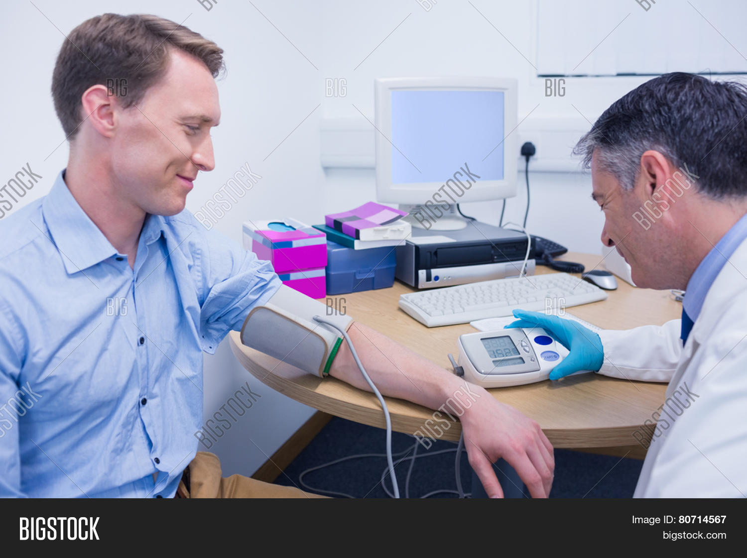 Doctor Measuring His Image & Photo (Free Trial) | Bigstock