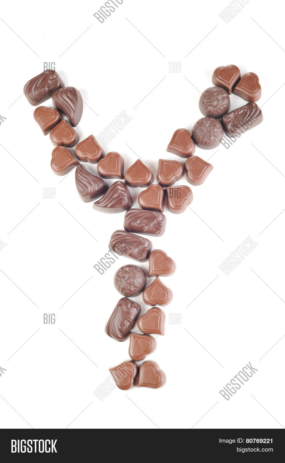 Letter Chocolates Image & Photo (Free Trial) | Bigstock