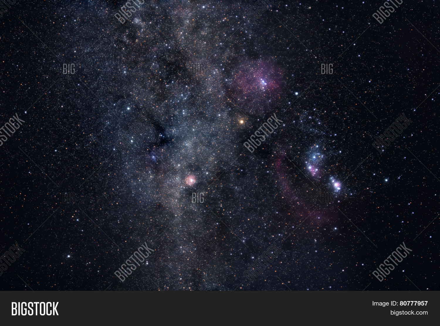 Milky Way Star Field Image & Photo (Free Trial) | Bigstock