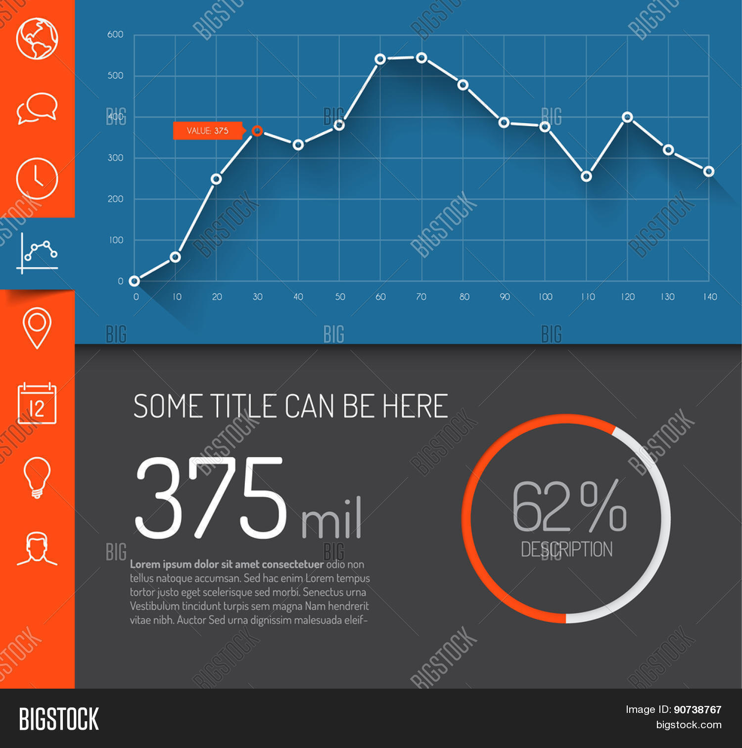 Simple Infographic Vector & Photo (Free Trial) | Bigstock
