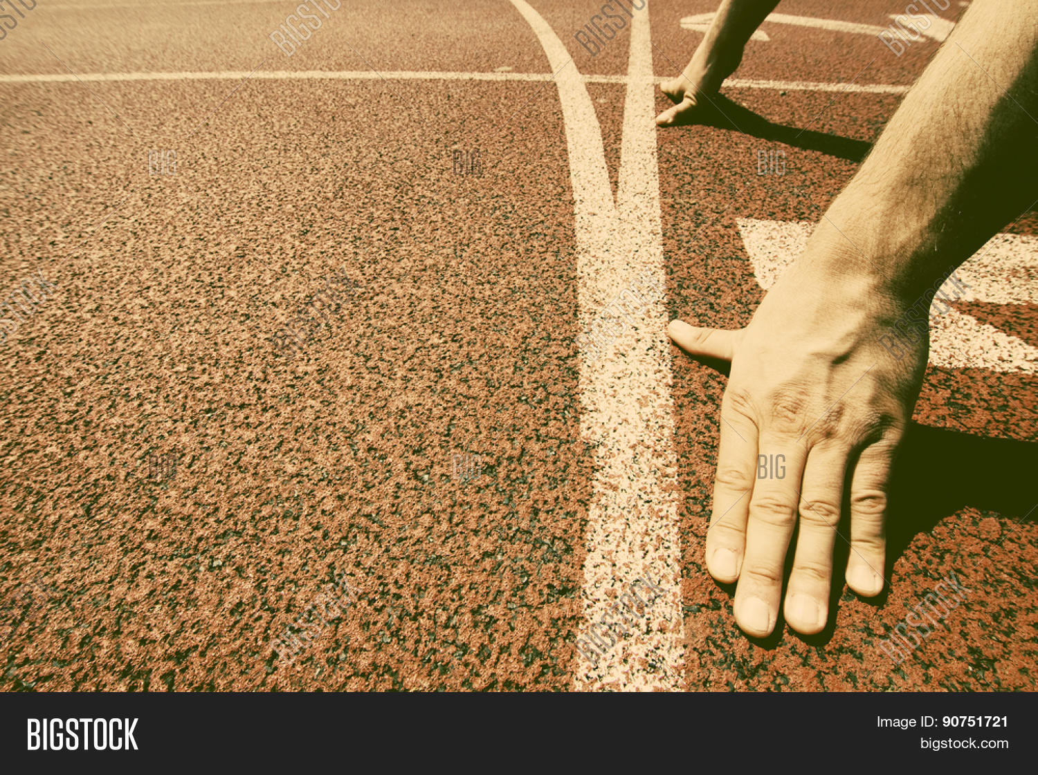 Hands On Starting Line Image & Photo (Free Trial) | Bigstock