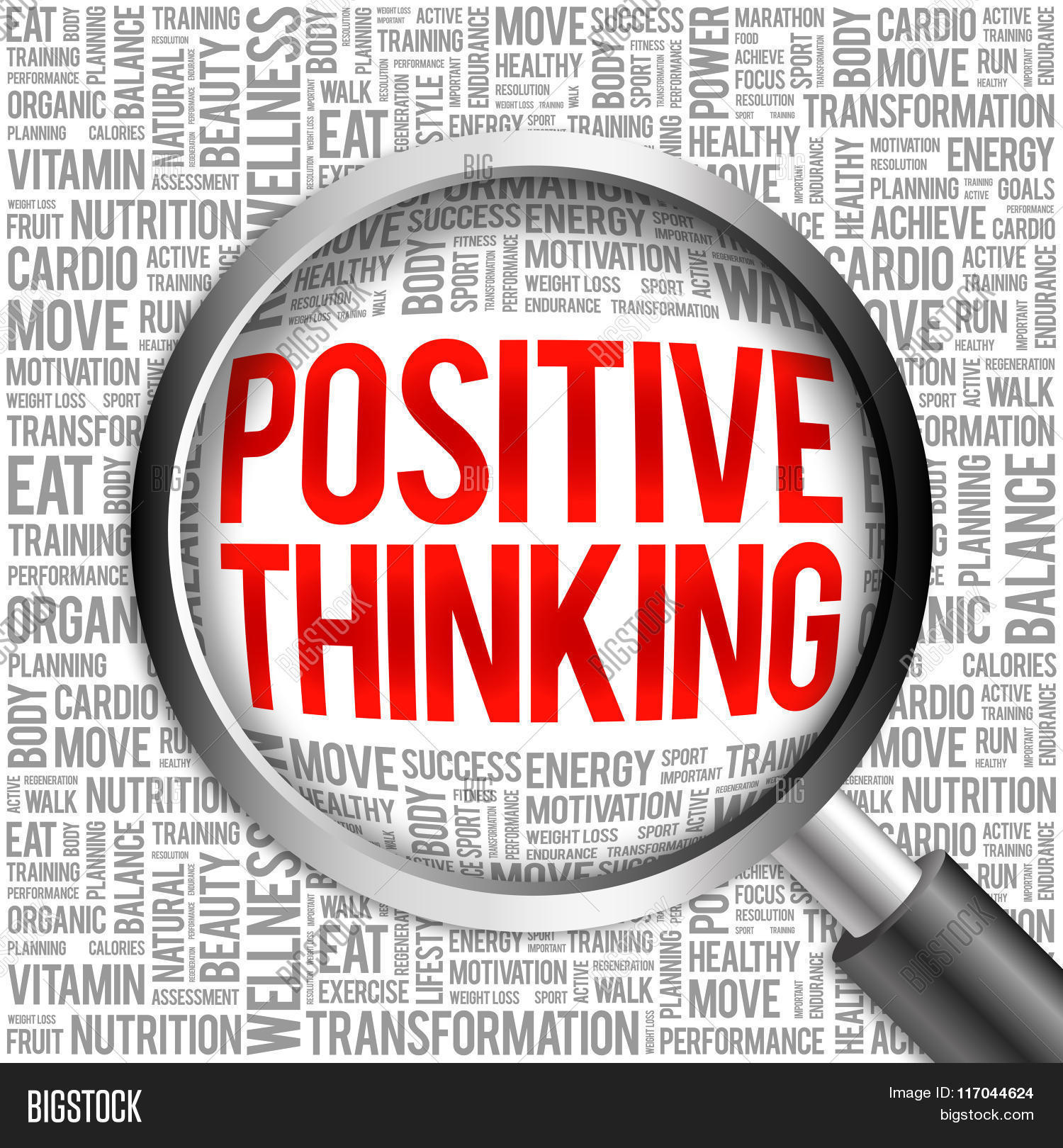 Positive Thinking Word Image & Photo (Free Trial) | Bigstock