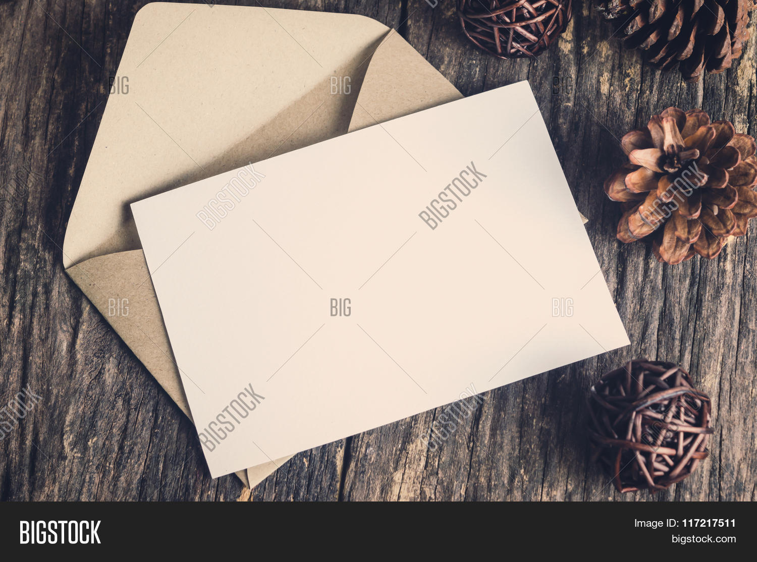 Blank White Paper Card Image & Photo (Free Trial) | Bigstock