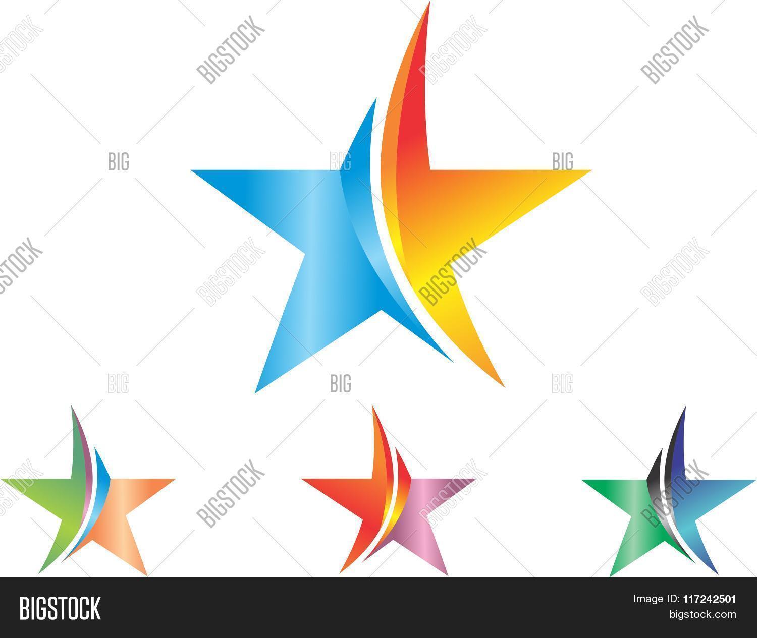 Stock Logo Stars Illustration & Photo | Bigstock