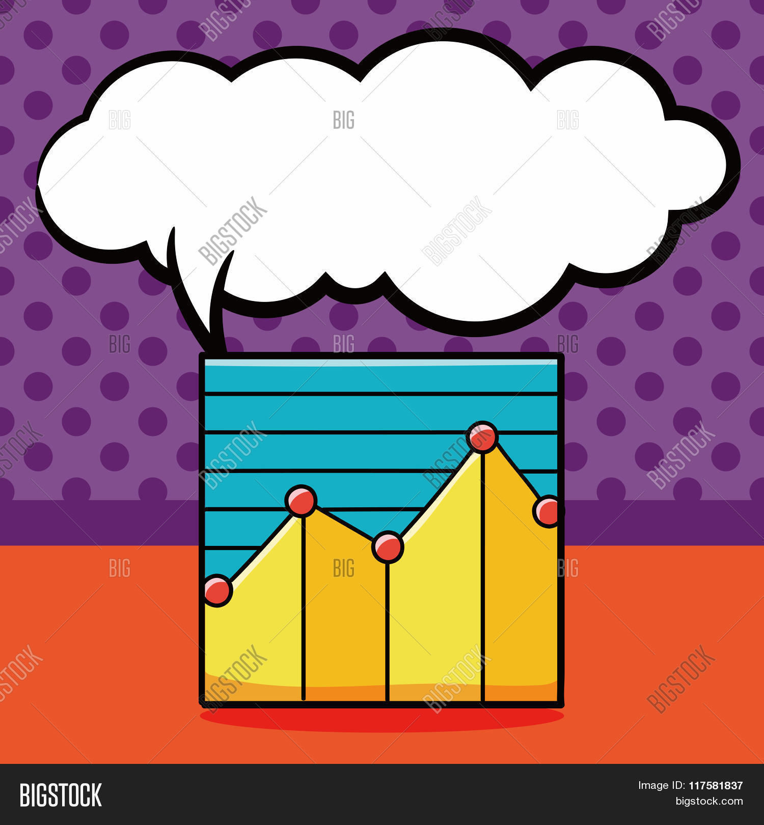 Office Chart Doodle Vector & Photo (Free Trial) | Bigstock