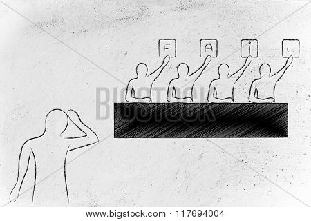 Contest Judges Signs Image & Photo (Free Trial) | Bigstock