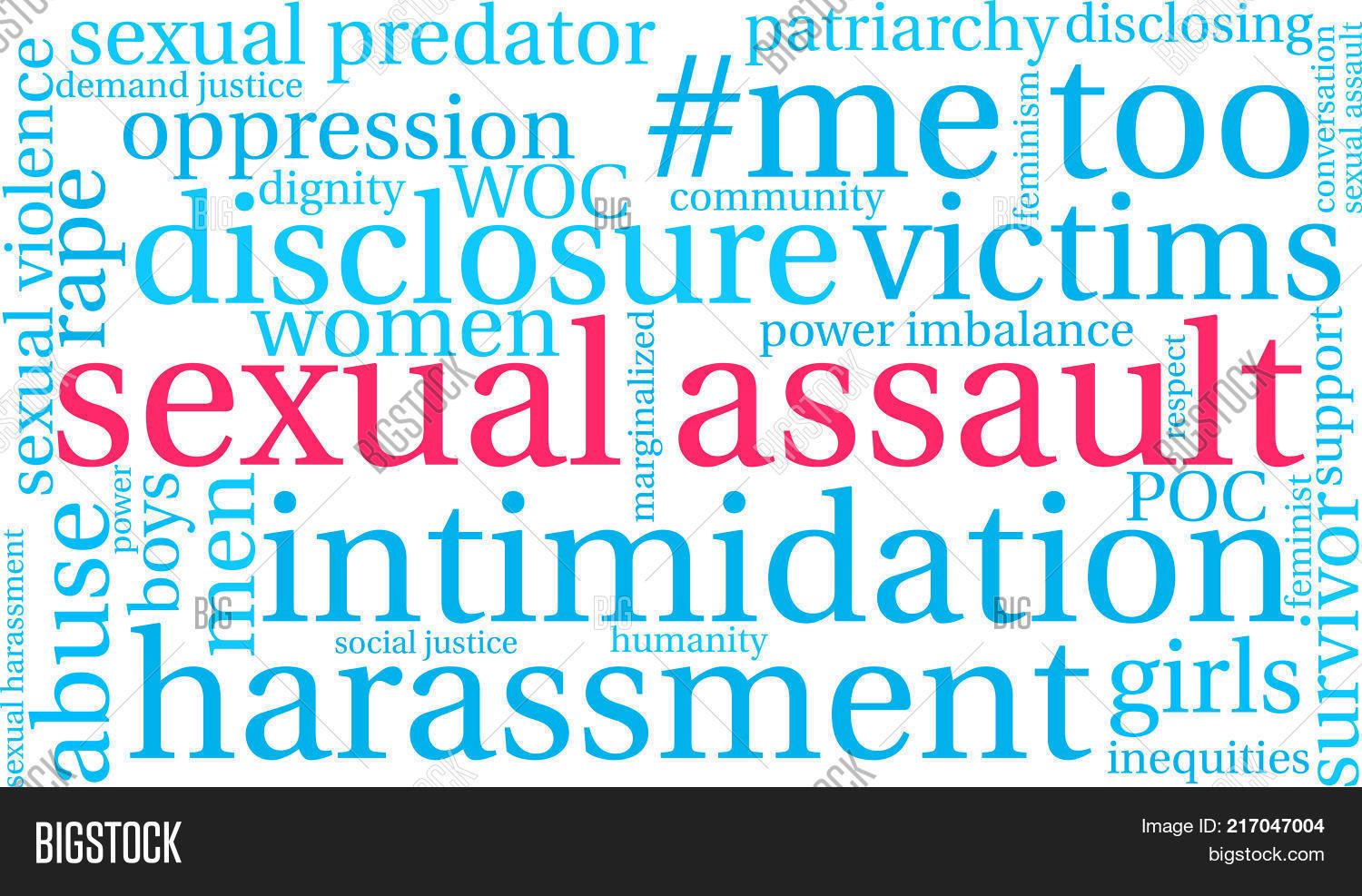 Sexual Assault Word Vector & Photo (Free Trial) | Bigstock