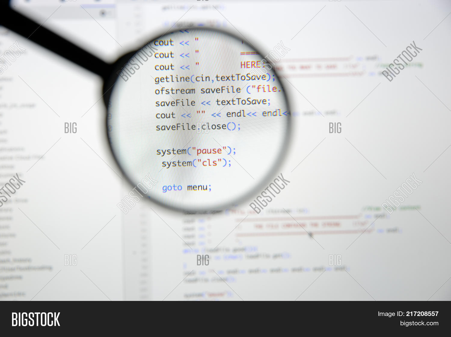 Real C / C++ Code Image & Photo (Free Trial) | Bigstock