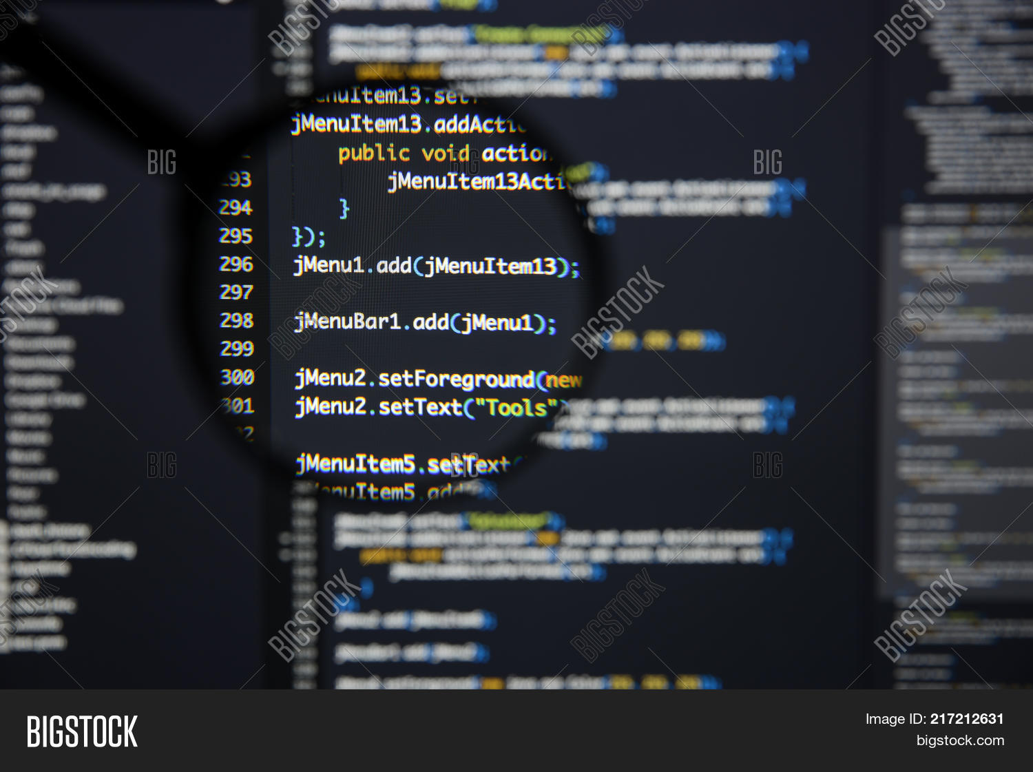 Real Html Code Image & Photo (Free Trial) | Bigstock