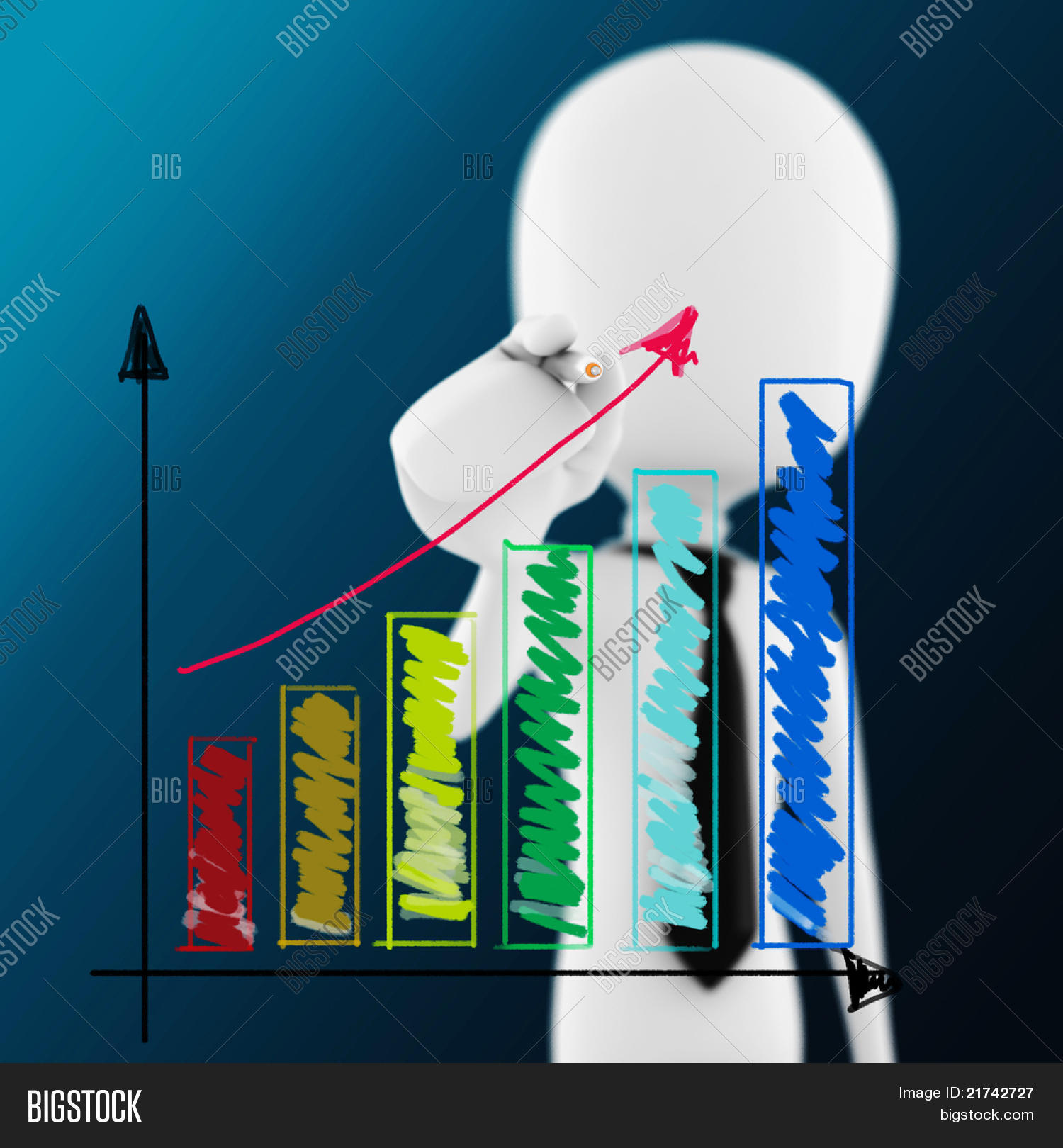 3d Man Business Man Image & Photo (Free Trial) | Bigstock