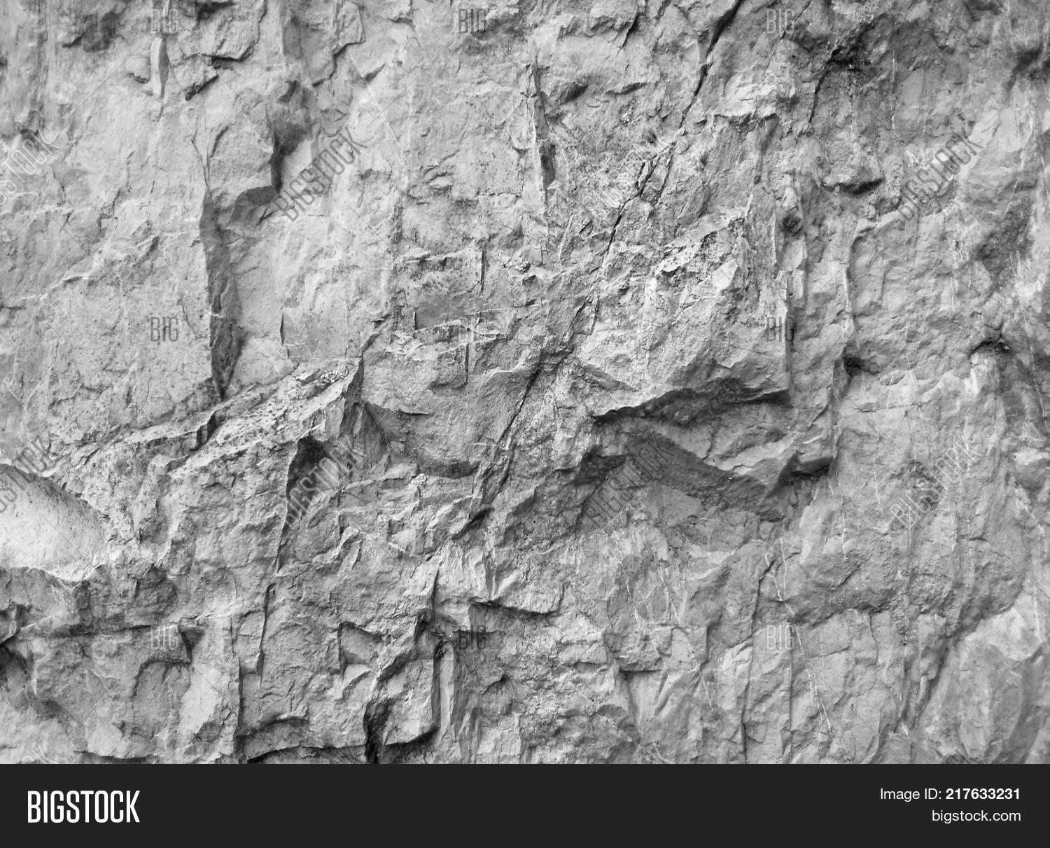 White Rock Wall. White Image & Photo (Free Trial) | Bigstock
