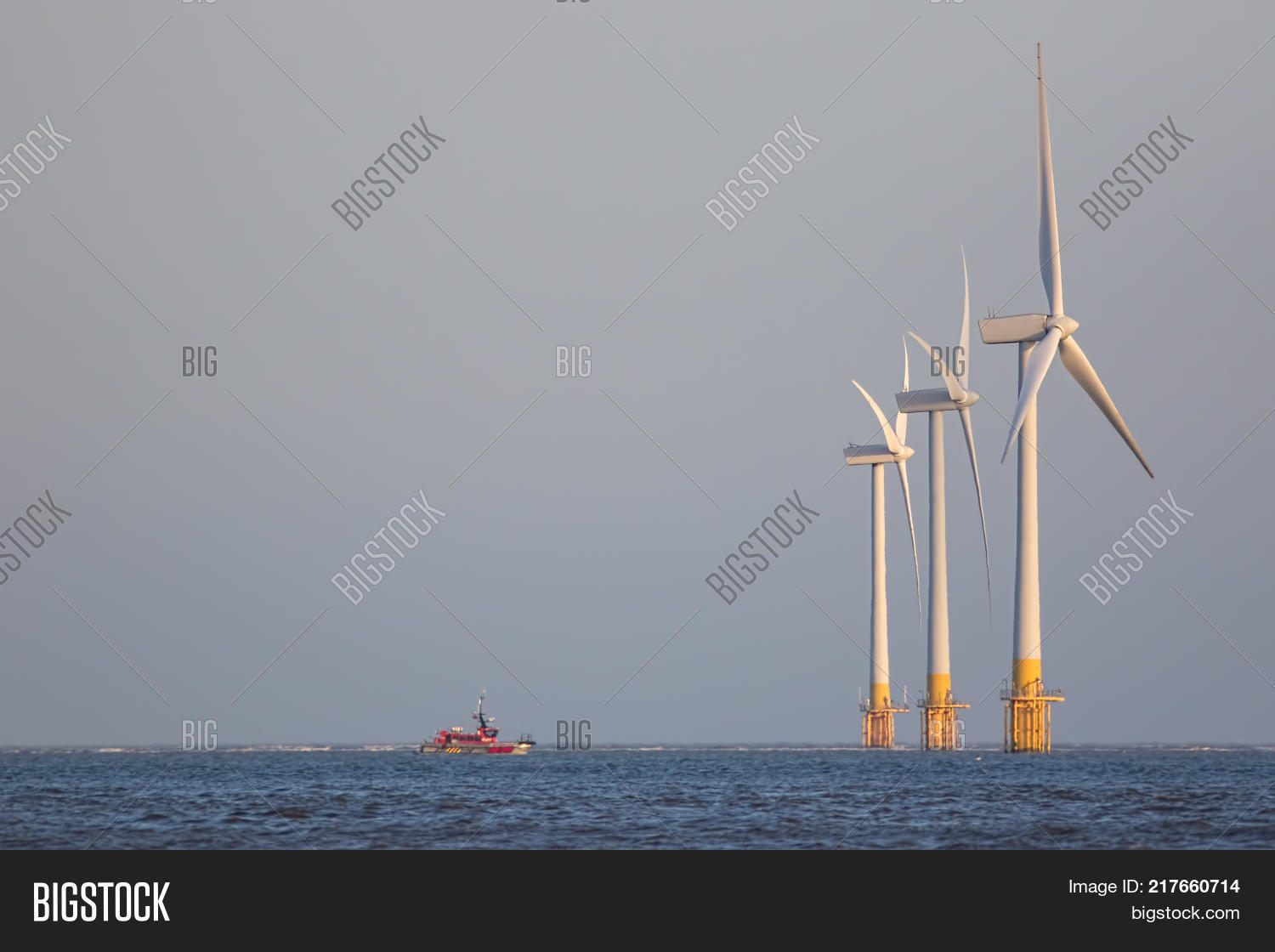 Offshore Wind Farm Image & Photo (Free Trial) | Bigstock