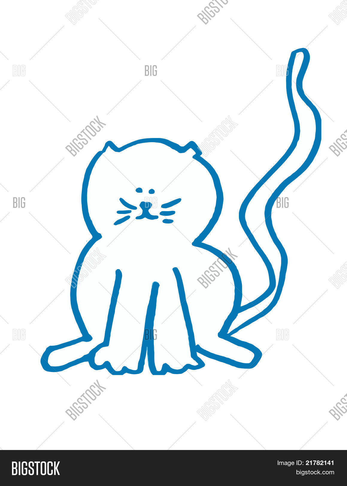 Vector Fat Cat Vector & Photo (Free Trial) | Bigstock