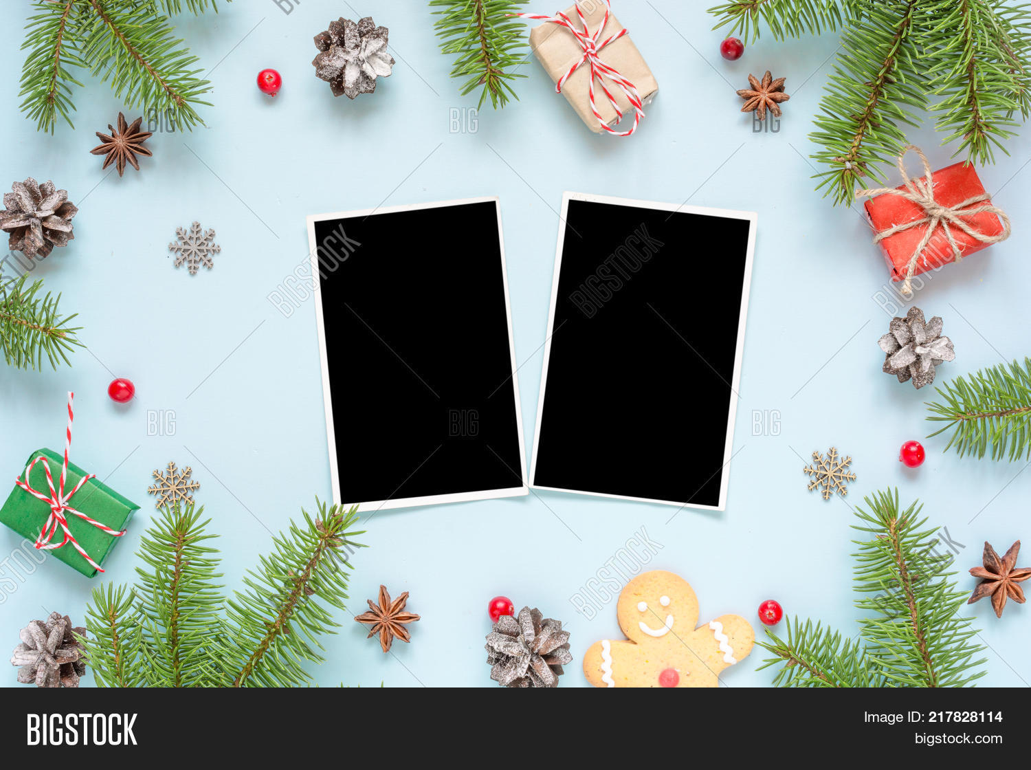 Christmas Blank Photo Image & Photo (Free Trial) | Bigstock