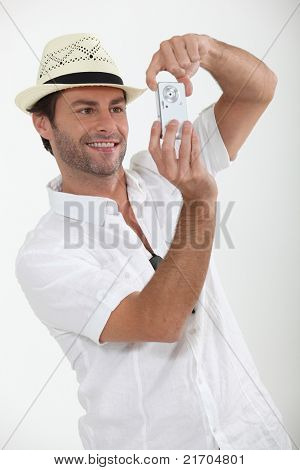 Man Taking Photo Image & Photo (Free Trial) | Bigstock