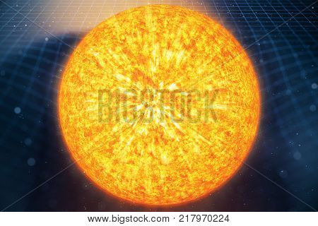 3D Illustration Sun Image & Photo (Free Trial) | Bigstock