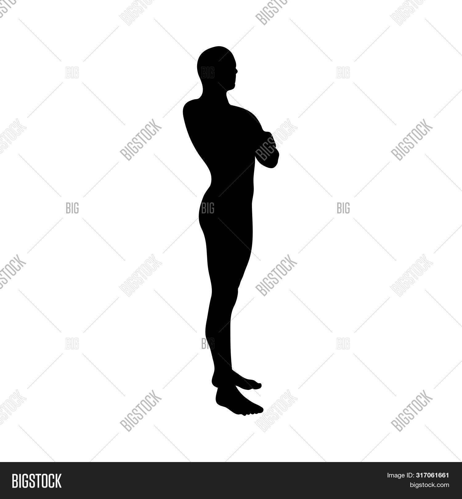 Standing Pose Man Vector & Photo (Free Trial) | Bigstock