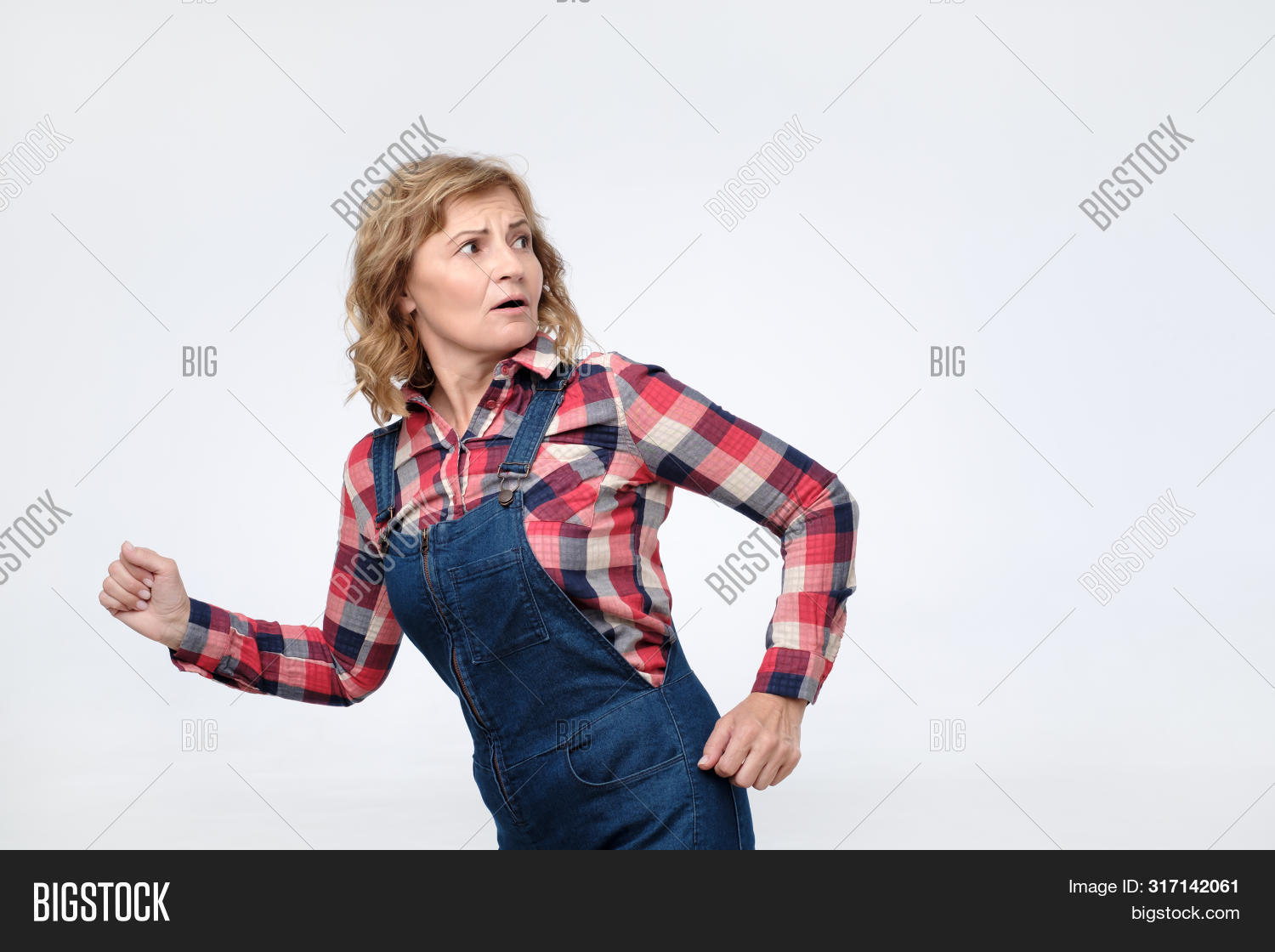 Scared Mature Woman Image & Photo (Free Trial) | Bigstock